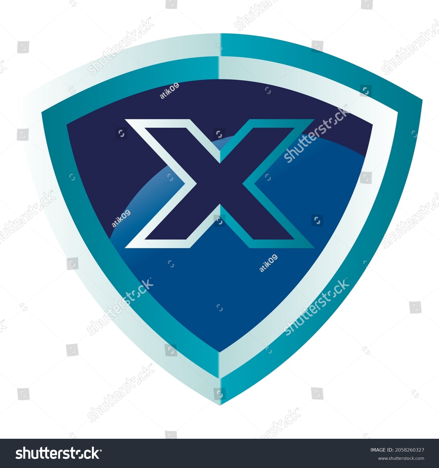 X Logo Design Template Vector Modern Stock Vector (Royalty Free ...