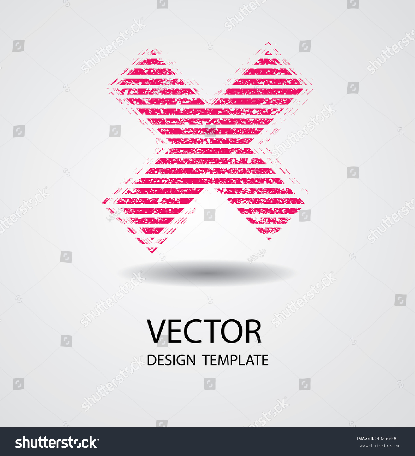 X Marks X Handwritten Letter Stock Vector (Royalty Free) 402564061 ...