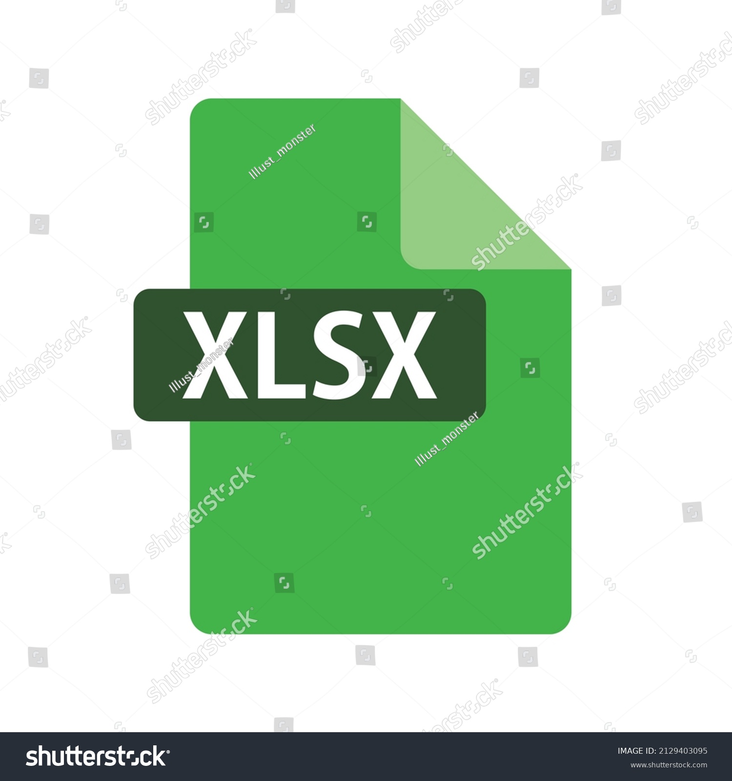 Xlsx File Icon File Format Extensions Stock Vector (Royalty Free ... Xlsx File Icon File Format Extensions Stock Vector (Royalty Free ...