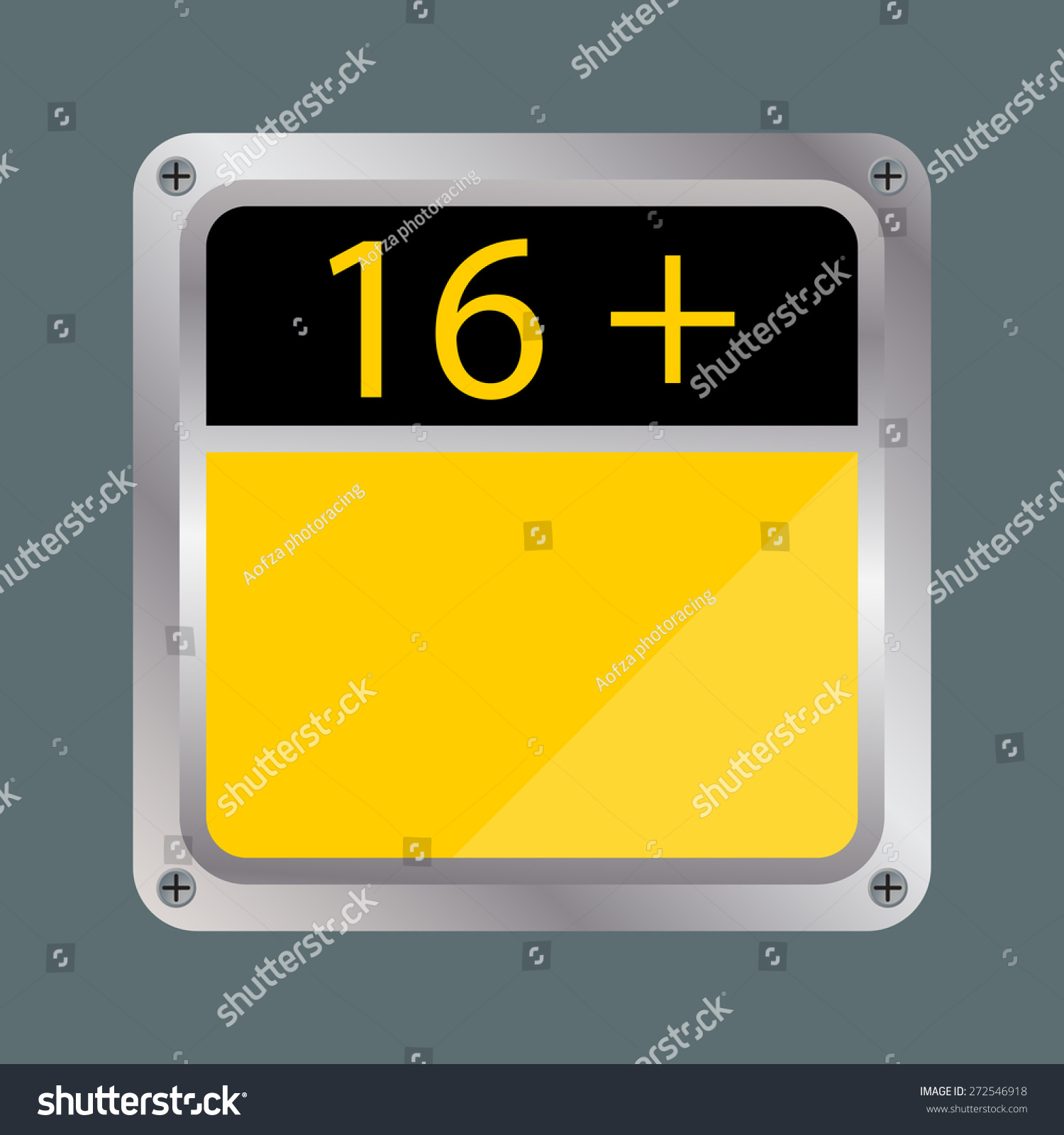 Xxx 16 Plus Sign Vector Stock Vector (Royalty Free) 272546918 ...