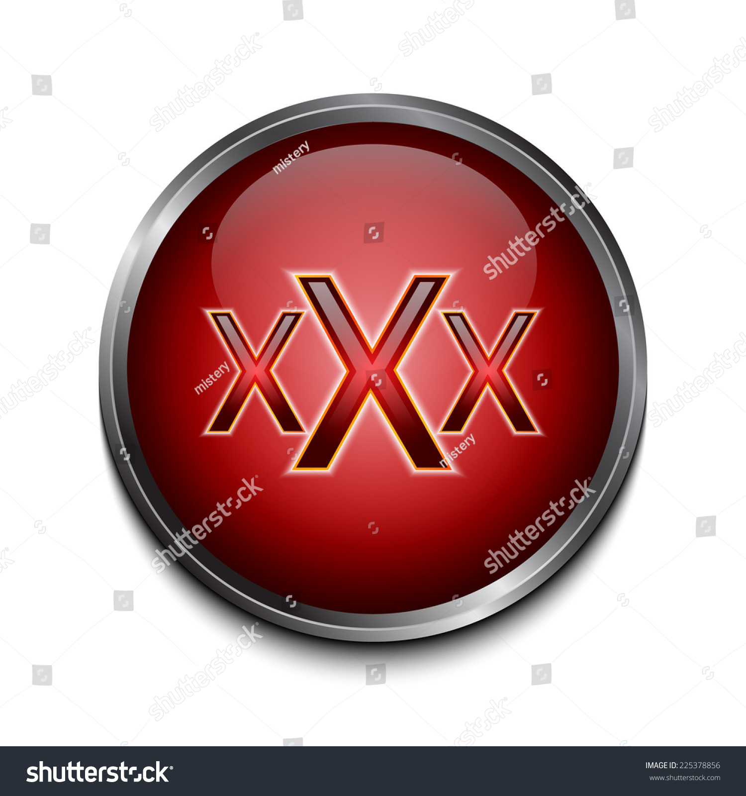 Xxx Symbol Eps10 Vector Stock Vector (Royalty Free) 225378856