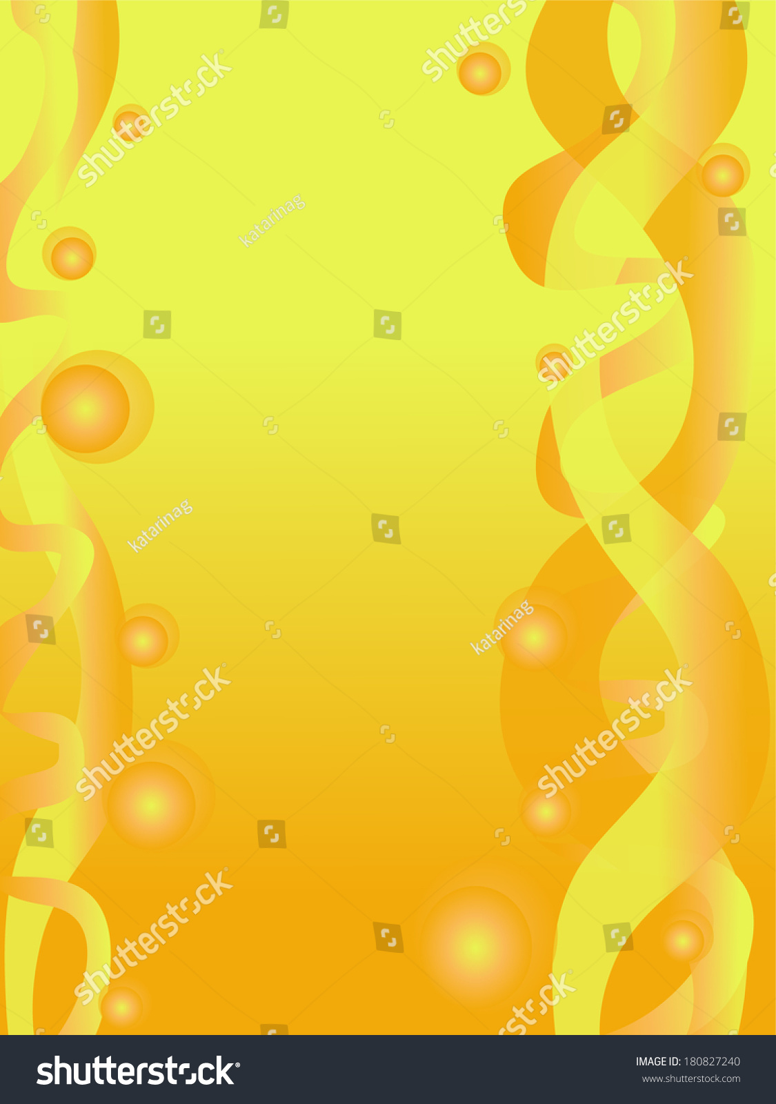 Yellow Abstract Vector Background Illustration Stock Vector (Royalty ...