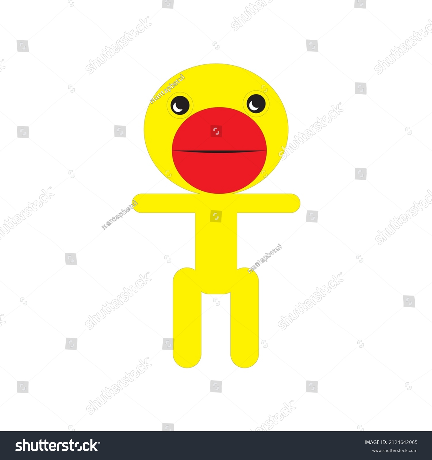 Yellow Animated Vector Design Inspiration Stock Vector (Royalty Free ...