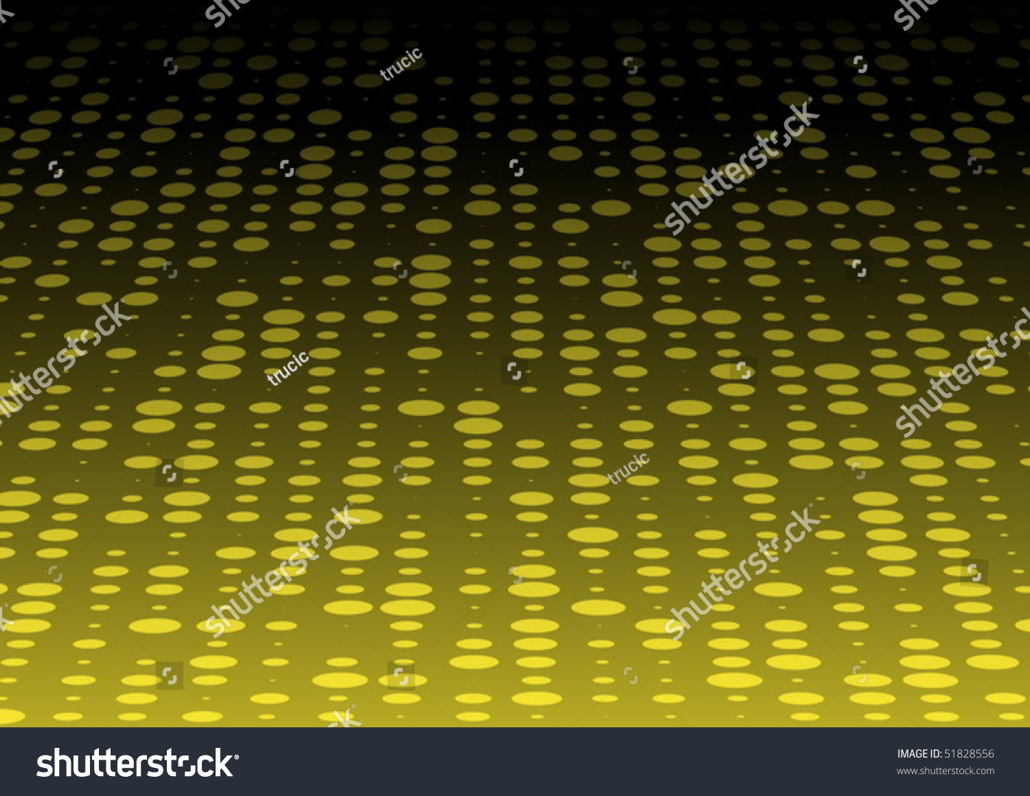 Yellow Doted Vector Floor Stock Vector (Royalty Free) 51828556