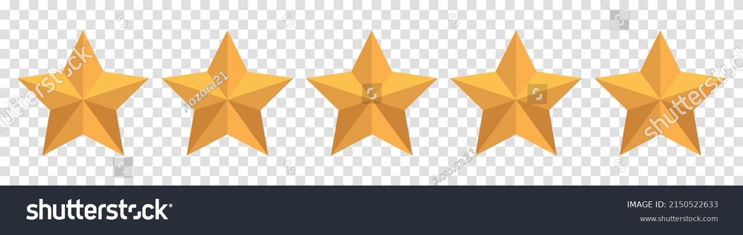 Yellow Five Stars Quality Rating Icons Stock Vector (Royalty Free ... Yellow Five Stars Quality Rating Icons Stock Vector (Royalty Free ...