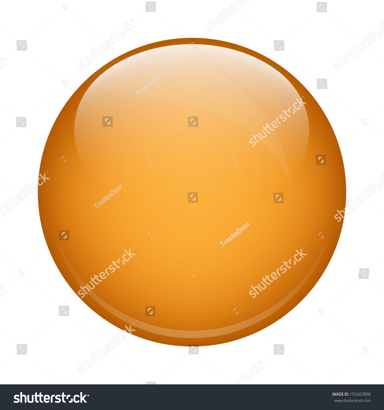 Yellow Glass Sphere Stock Vector (Royalty Free) 153267896