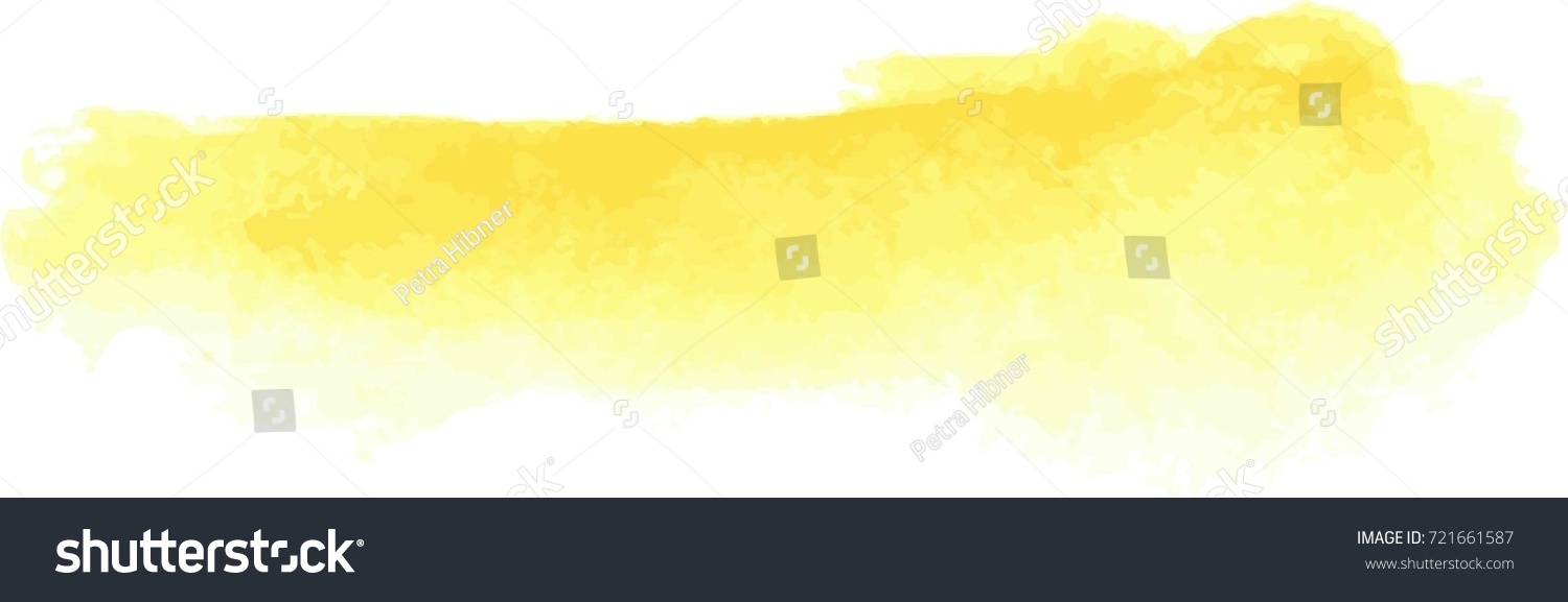 Yellow Watercolor Stroke Vector: เวกเตอร์สต็อก (ปลอดค่าลิขสิทธิ์ ...