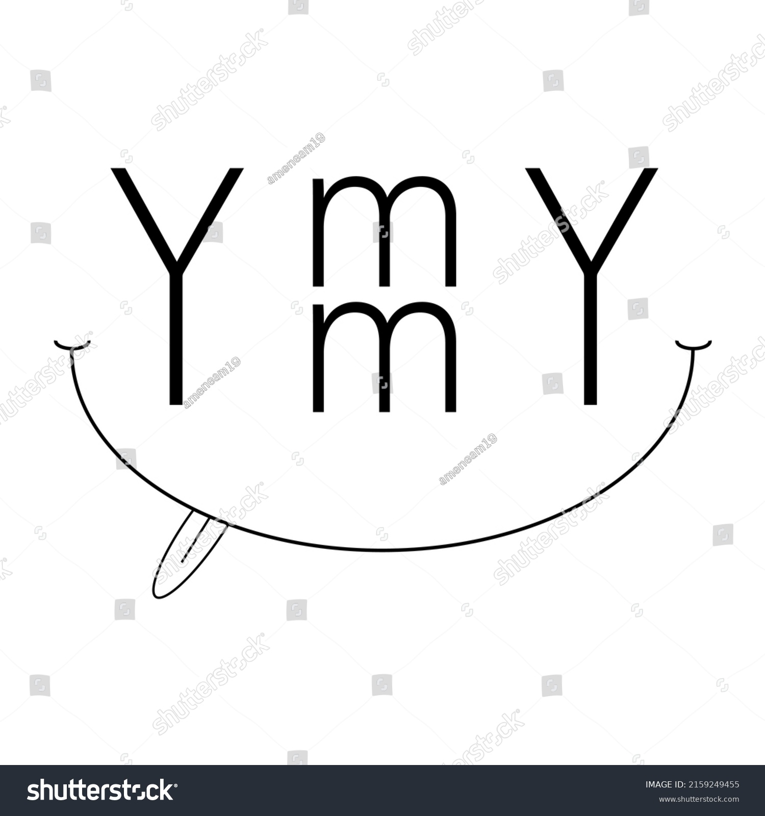 Ymmy Logo Design Ai Stock Vector (Royalty Free) 2159249455 | Shutterstock