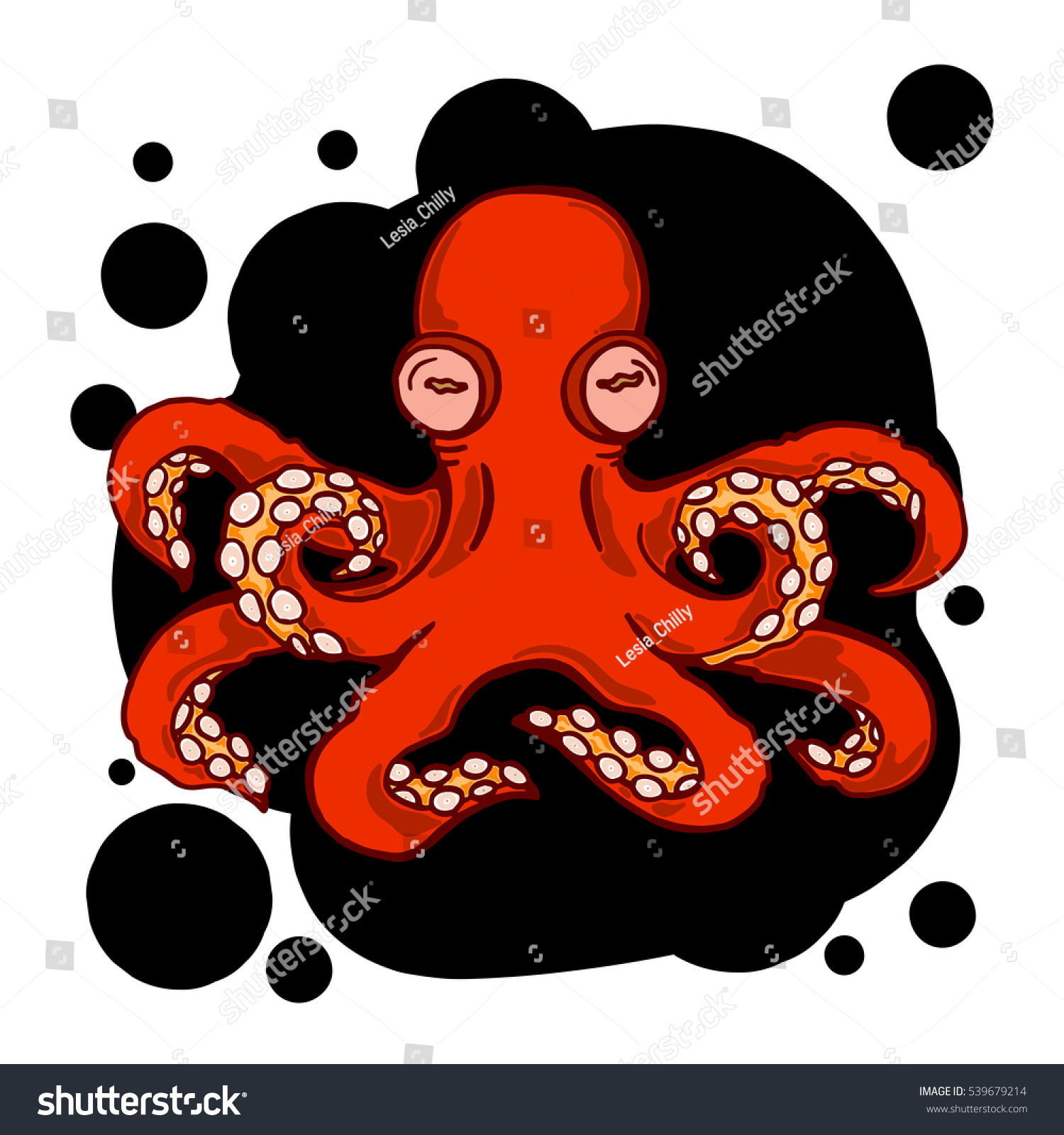 3,784 Octopus ink Stock Vectors, Images & Vector Art | Shutterstock