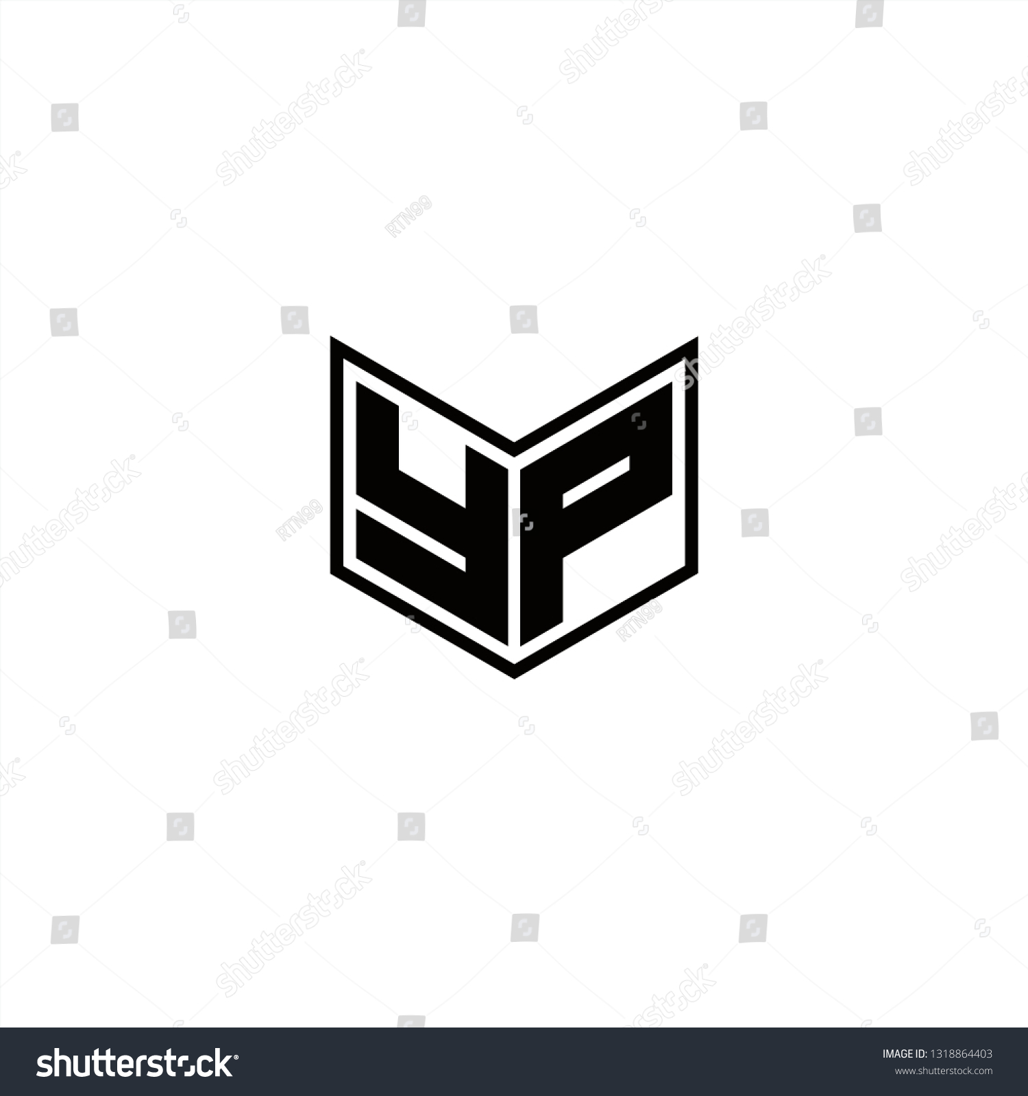 Yp Logo Letters Initial Designs Template Stock Vector (Royalty Free ...