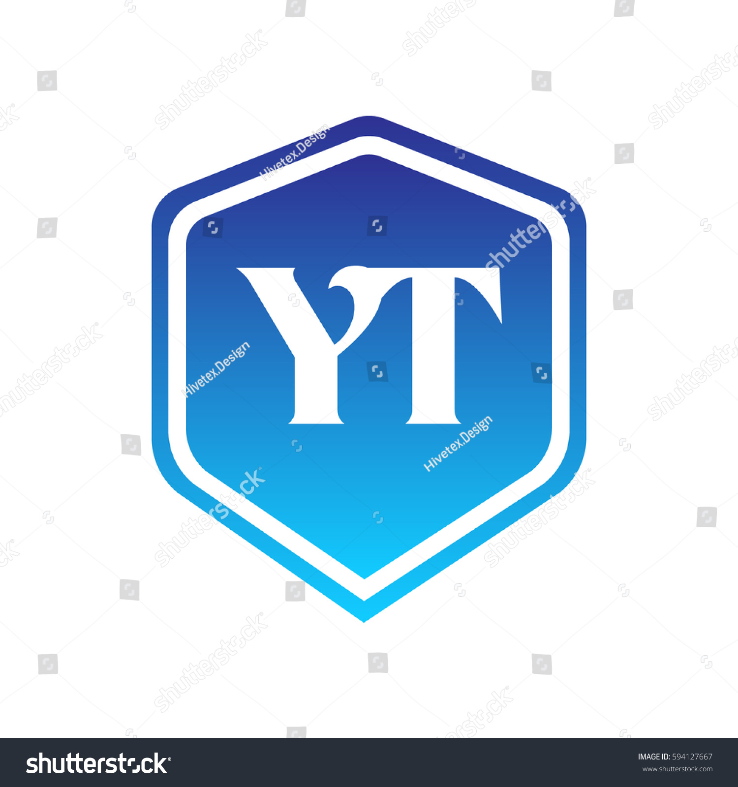 Yt Logo Stock Vector (Royalty Free) 594127667 | Shutterstock