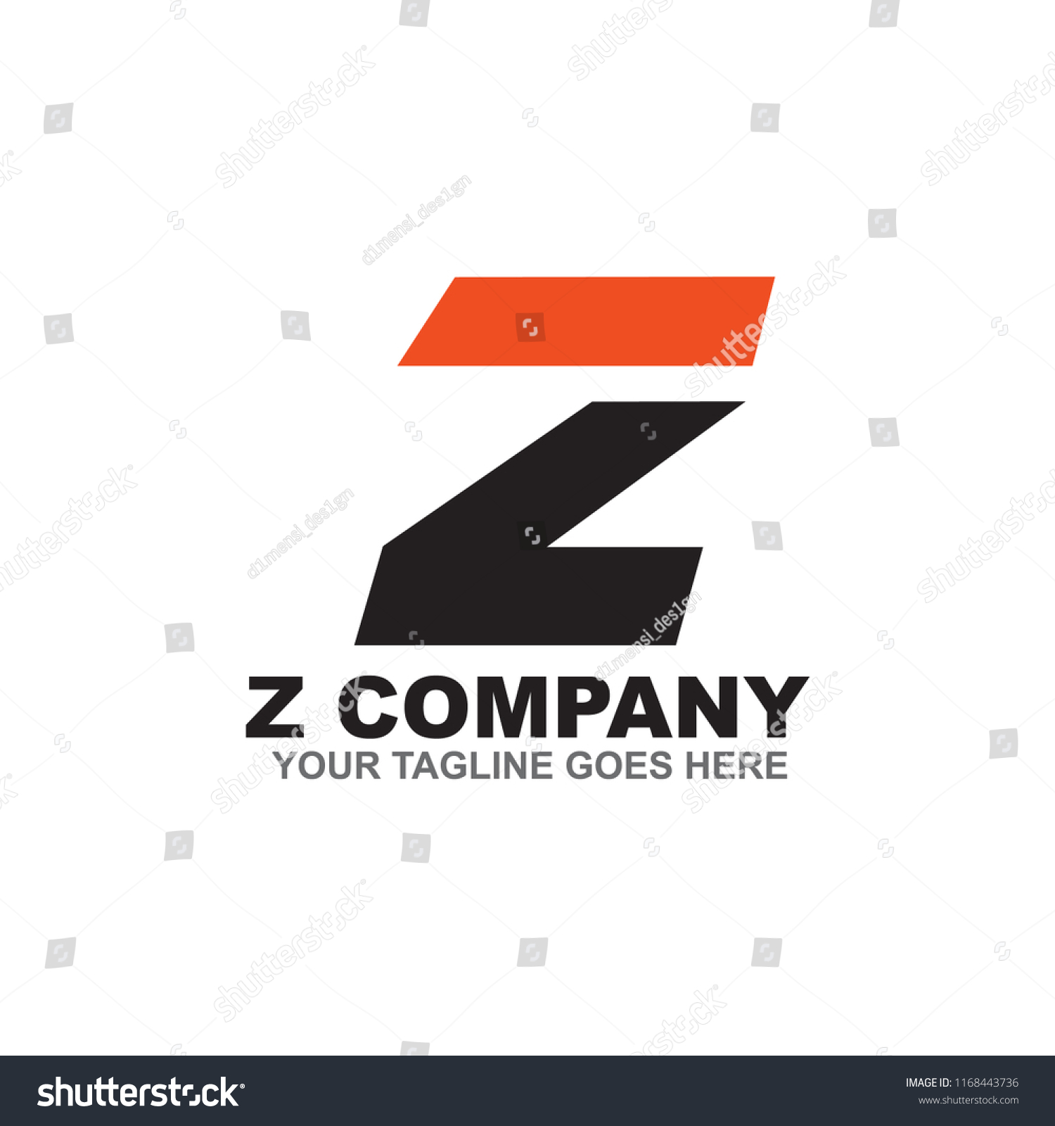 Z Letter Logo Design Vector Template Stock Vector (Royalty Free ...