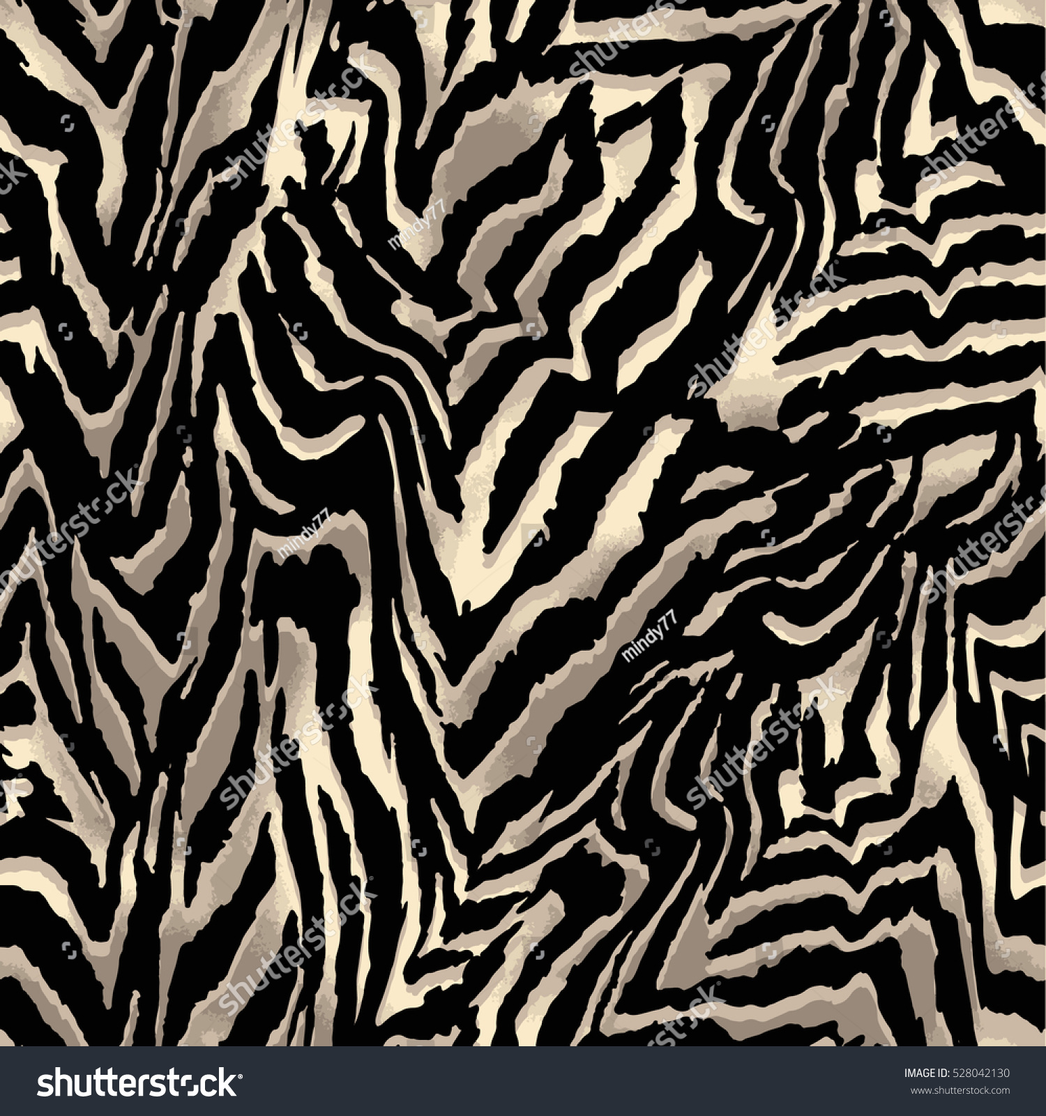 Zebra Big Print Stock Vector (Royalty Free) 528042130 | Shutterstock