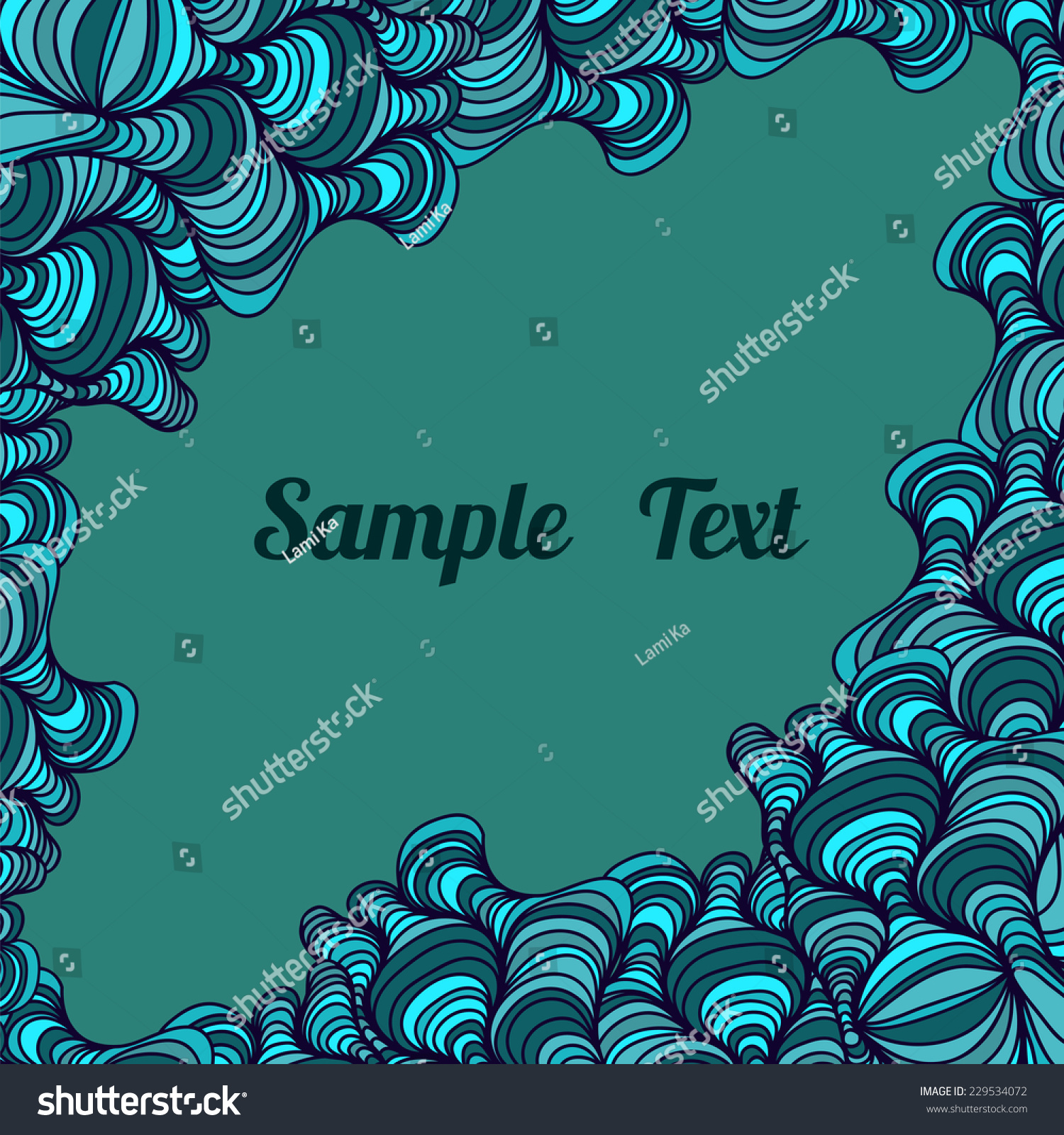 Zentangle Vector Doodle Frame: เวกเตอร์สต็อก (ปลอดค่าลิขสิทธิ์ ...