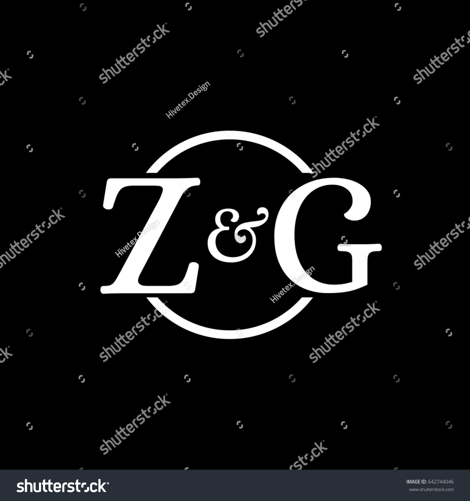 Zg Logo Stock Vector (Royalty Free) 642744046 | Shutterstock