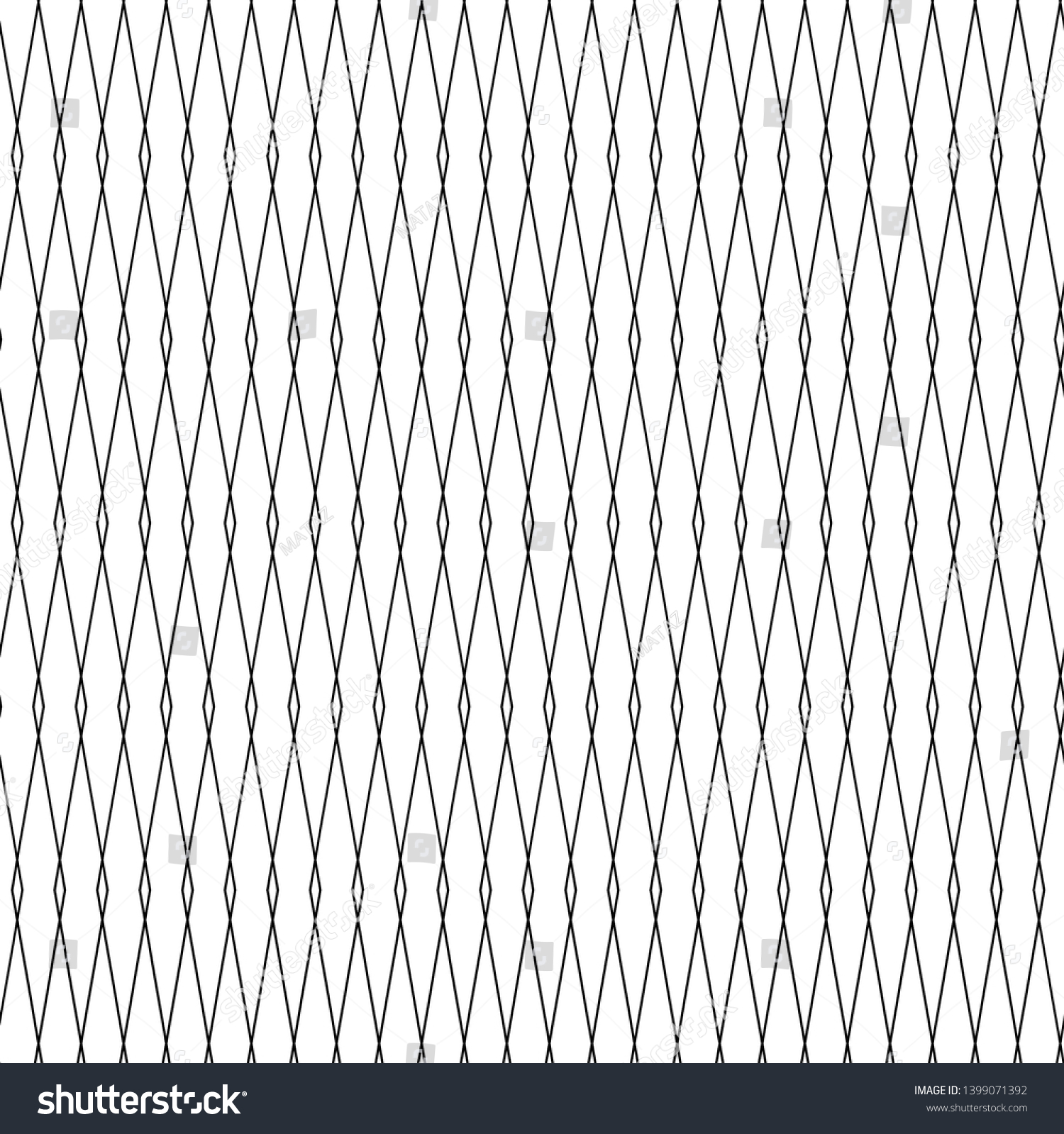 Zig Zag Vertical Lines Black Geometric Stock Vector (Royalty Free ...