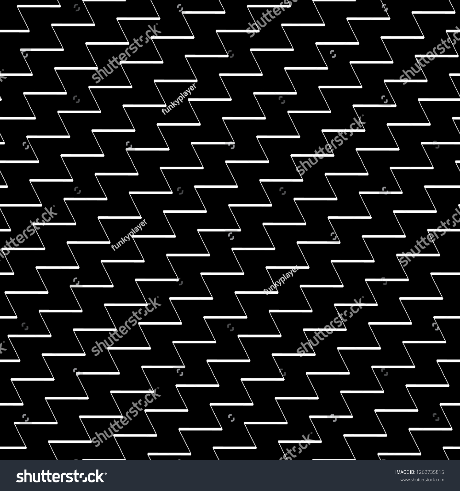 Zigzag Lines Background Linear Backdrop Curves Stock Vector (Royalty ...