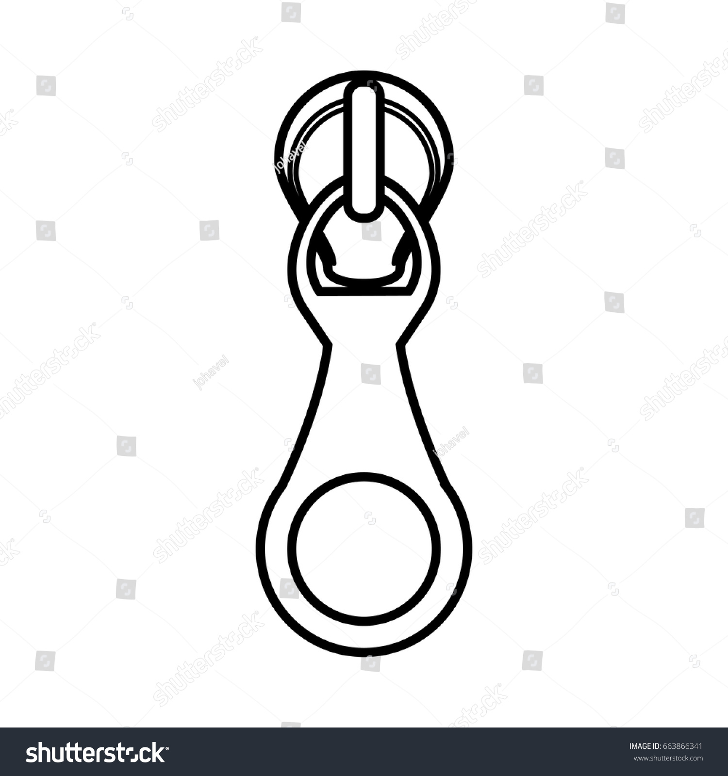 Zipper Symbol Stock Vector (Royalty Free) 663866341 | Shutterstock