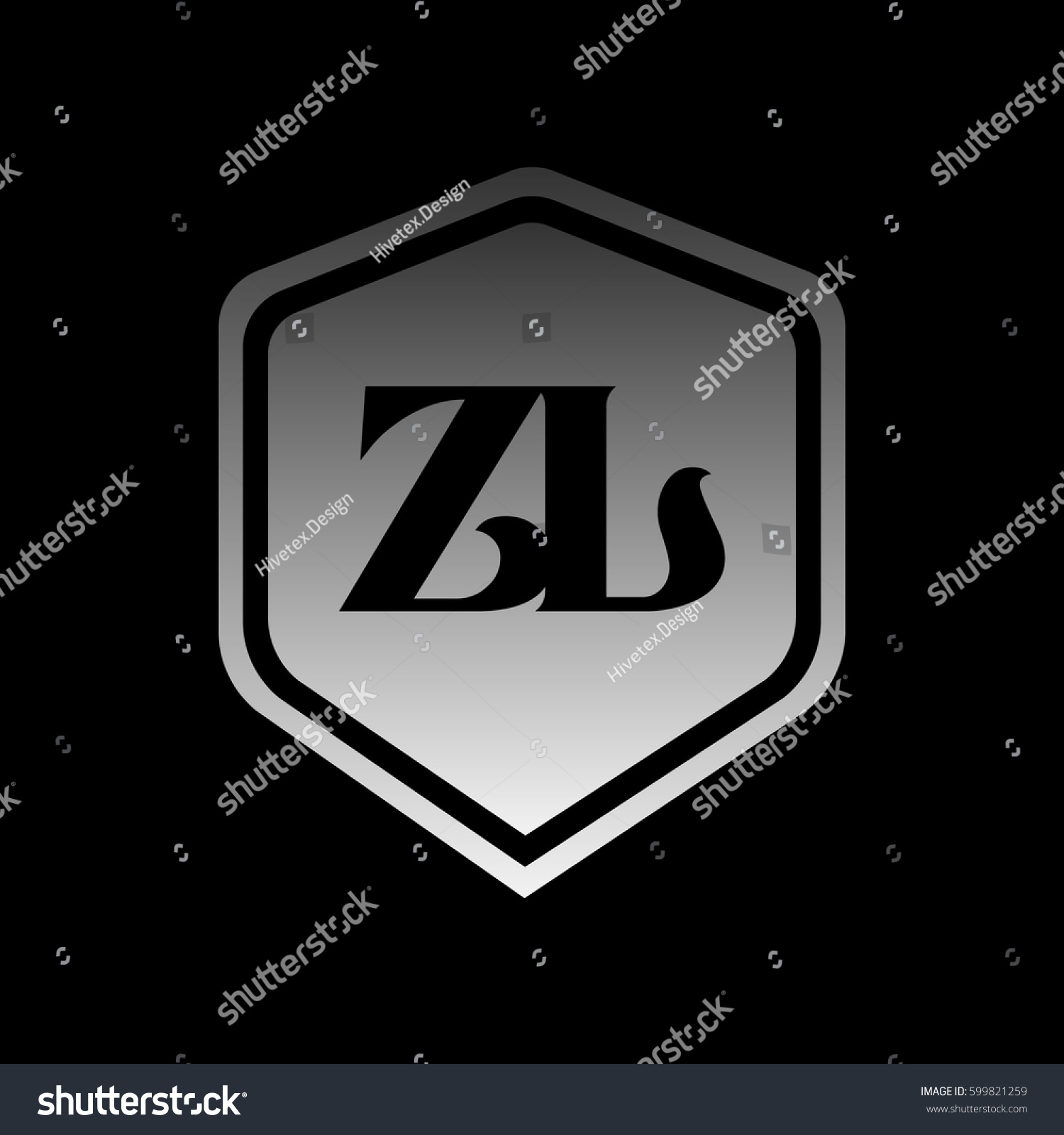 Zl Logo Stock Vector (Royalty Free) 599821259 | Shutterstock