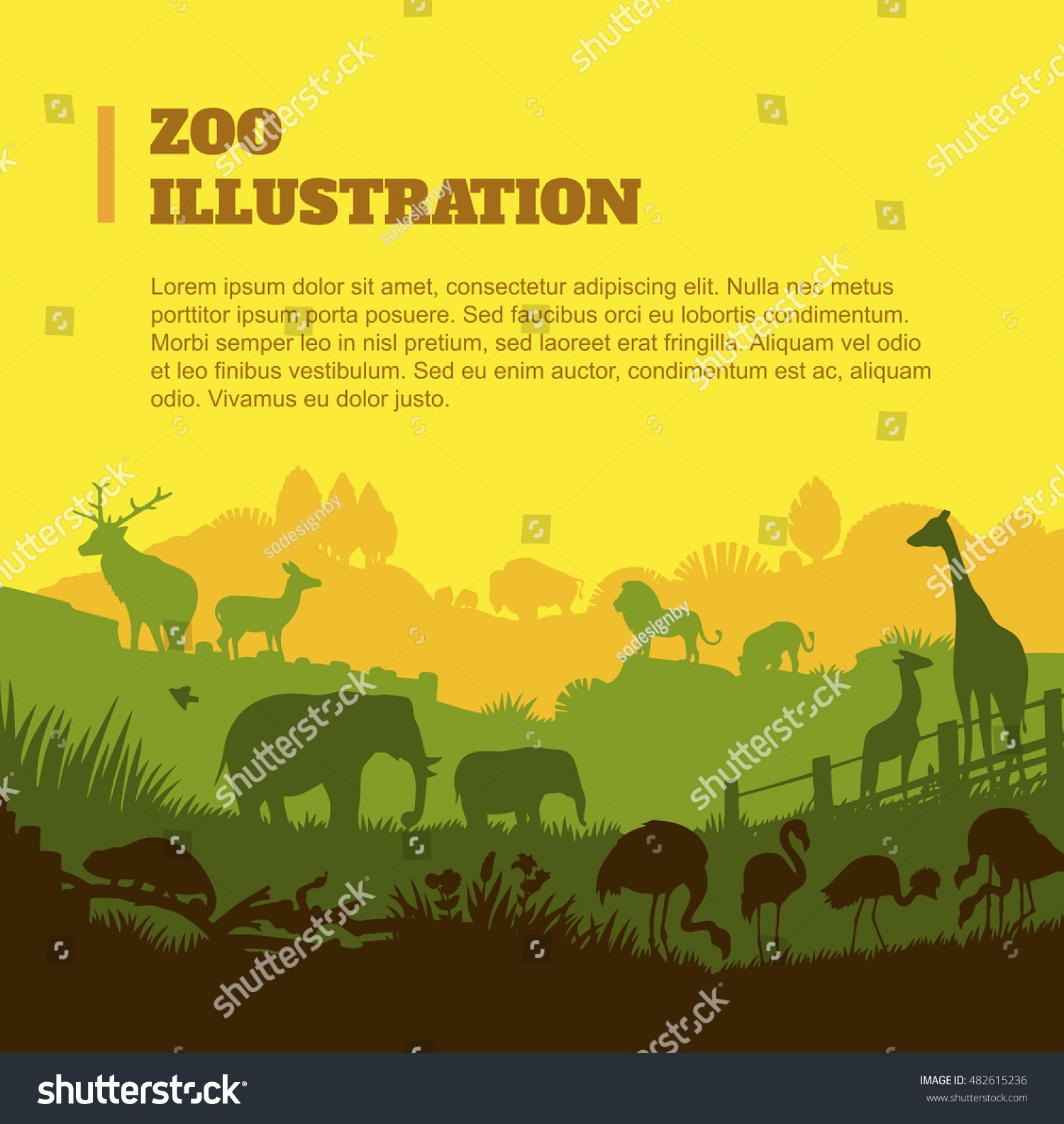 1,111,083 Zoo background Images, Stock Photos & Vectors | Shutterstock