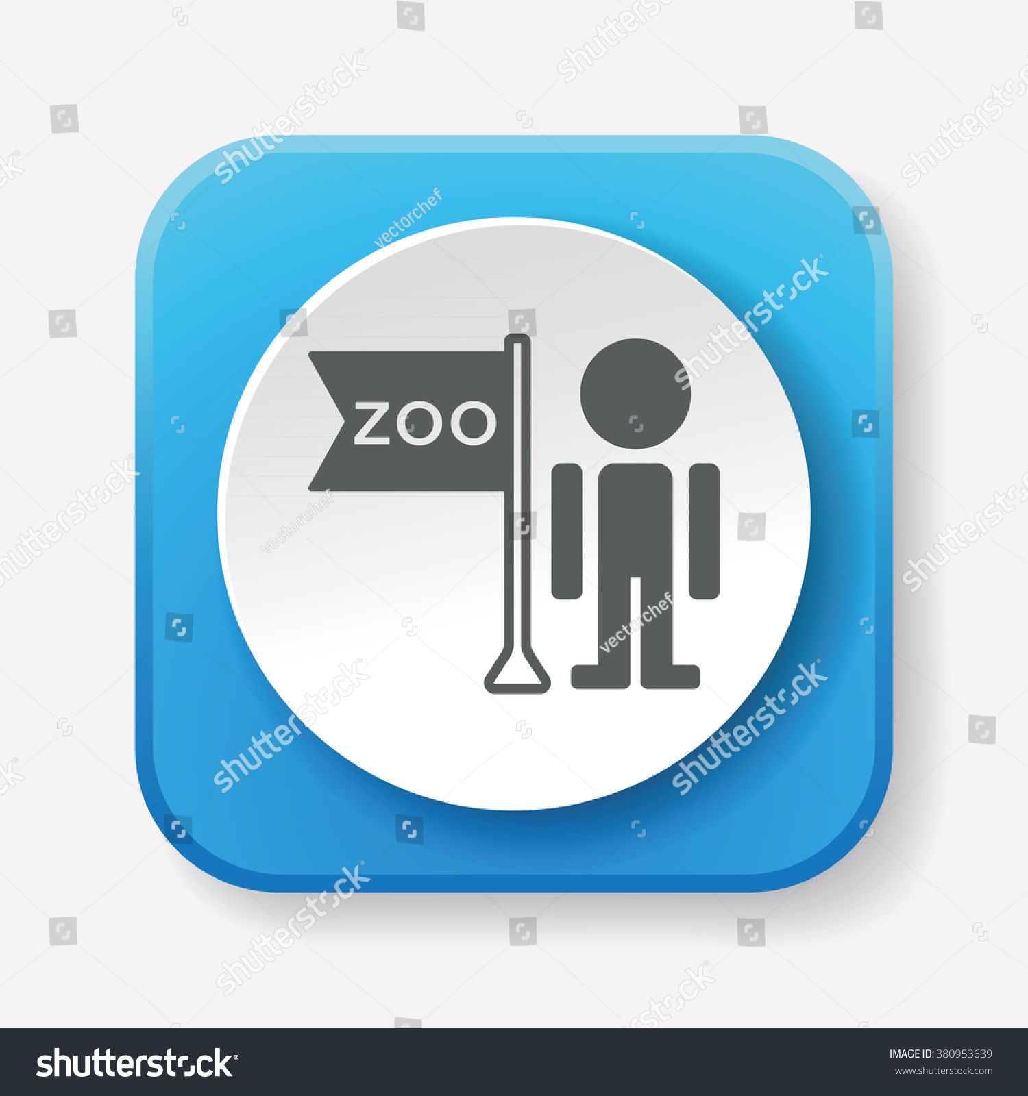 Zookeeper Icon 스톡 벡터 380953639 - Shutterstock