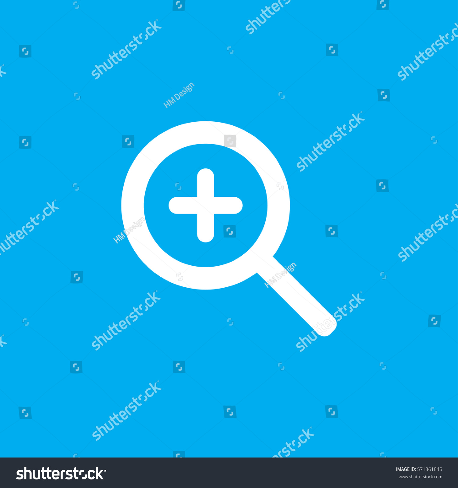 Zoom Icon Vector Stock Vector (Royalty Free) 571361845 | Shutterstock