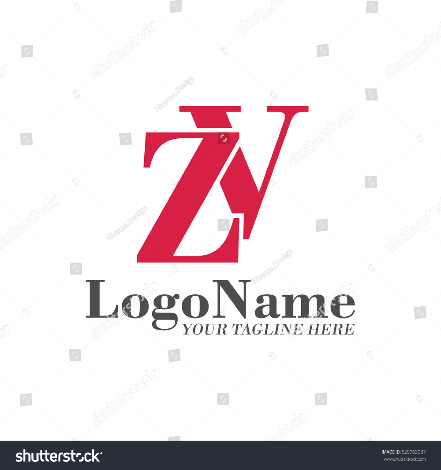 Zv Logo Stock Vector (Royalty Free) 529963087 | Shutterstock